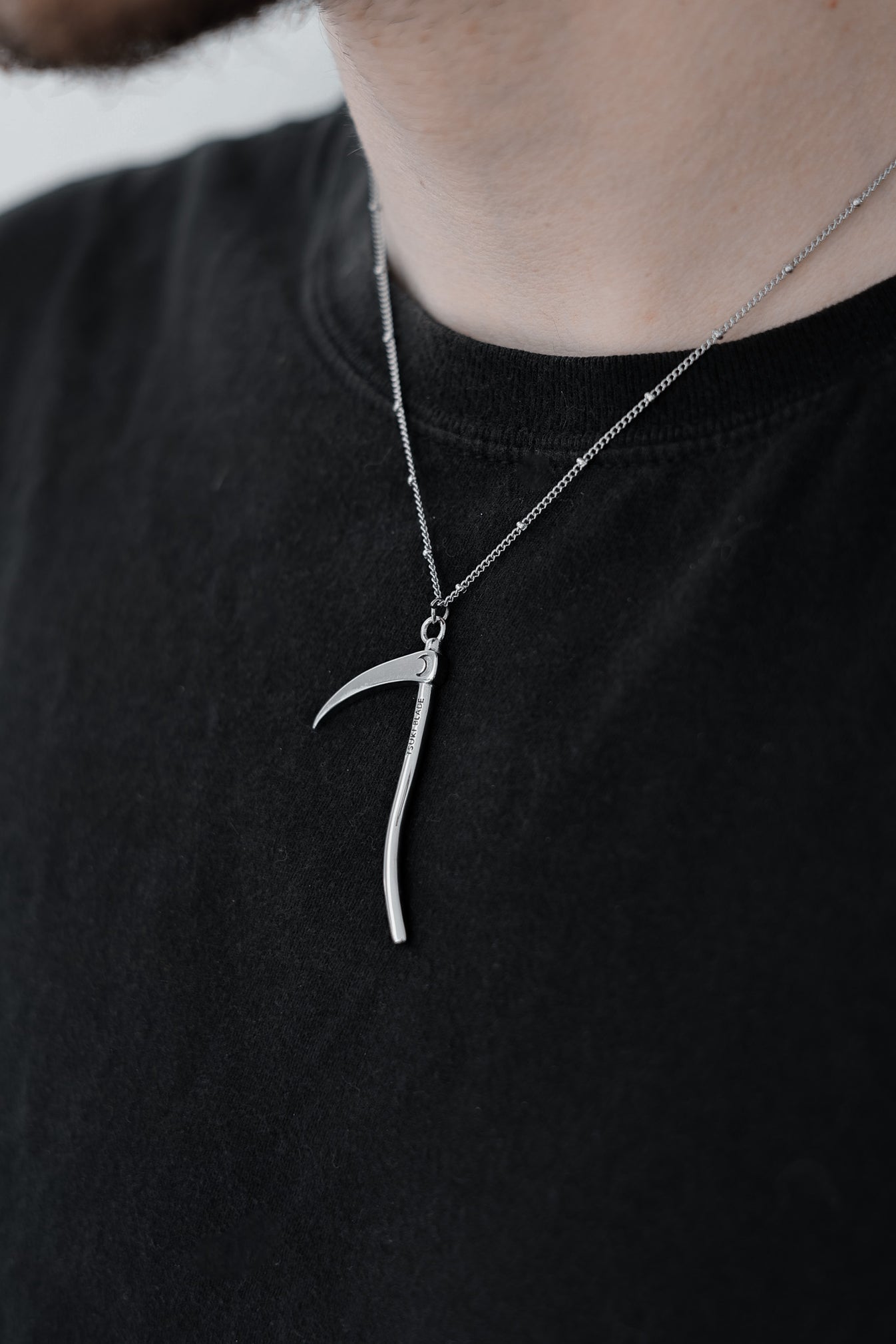 Moon Scythe Necklace – Tsuki Blade