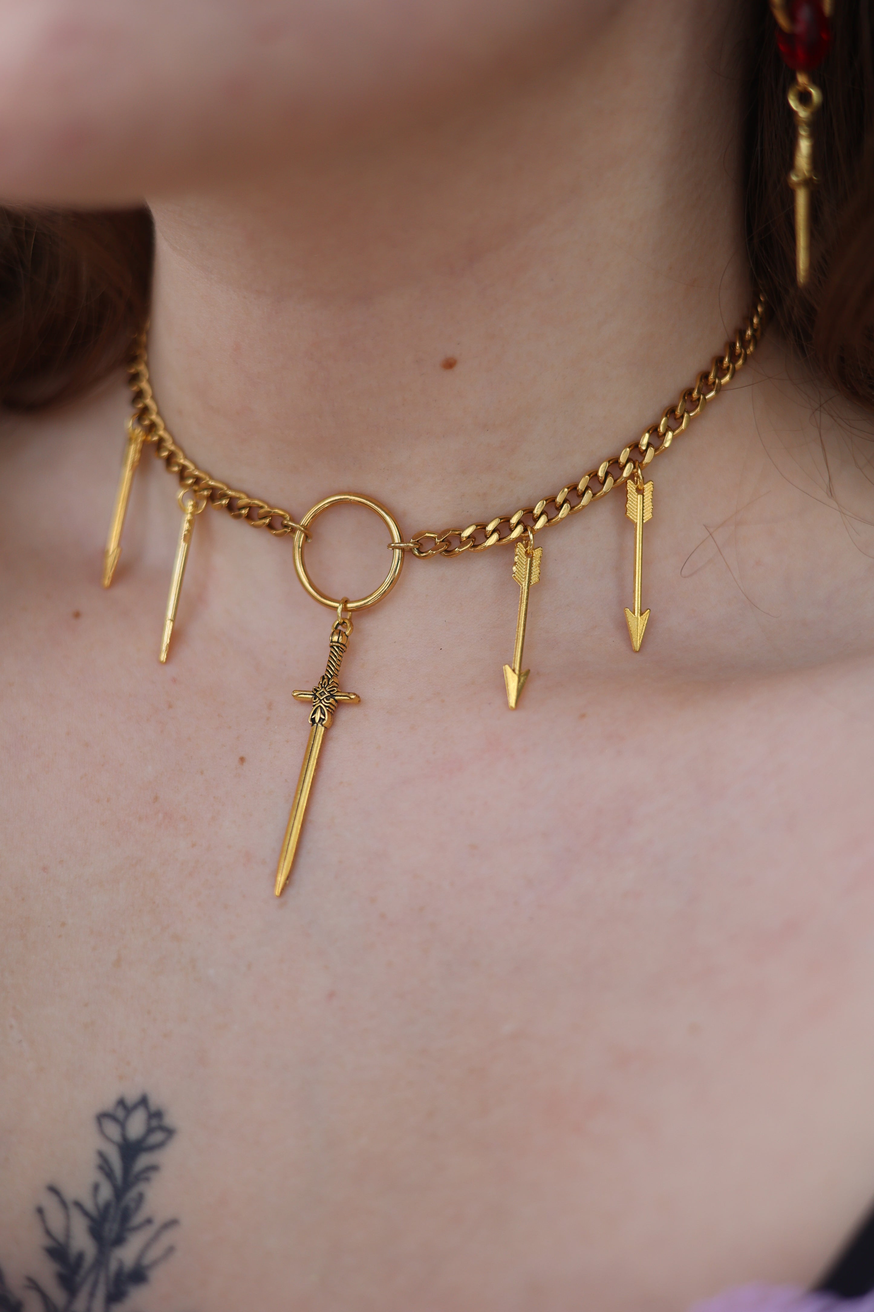 Rain Of Arrows Choker – Tsuki Blade