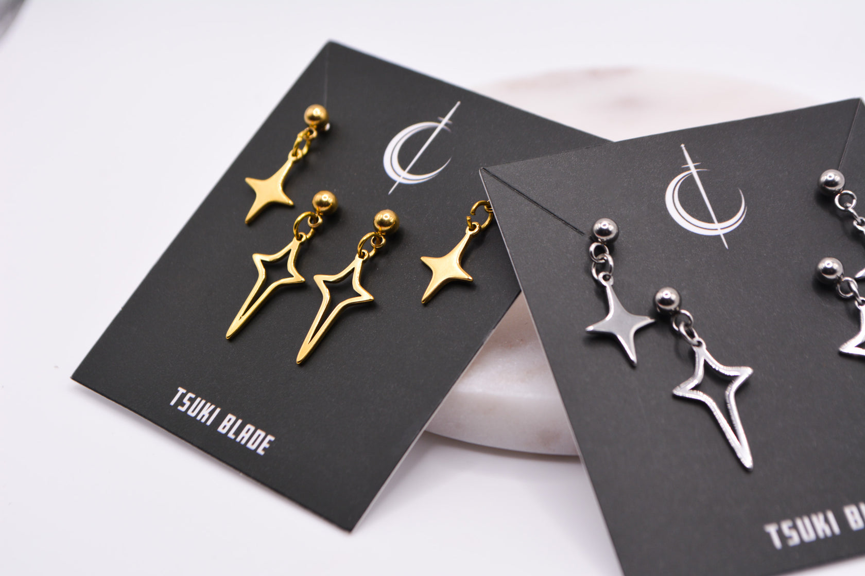 Astral Earring Stud Set – Tsuki Blade